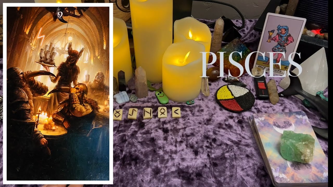 Pisces ♓️ A wish fulfilled😱😃-Rune and Tarot Reading - YouTube