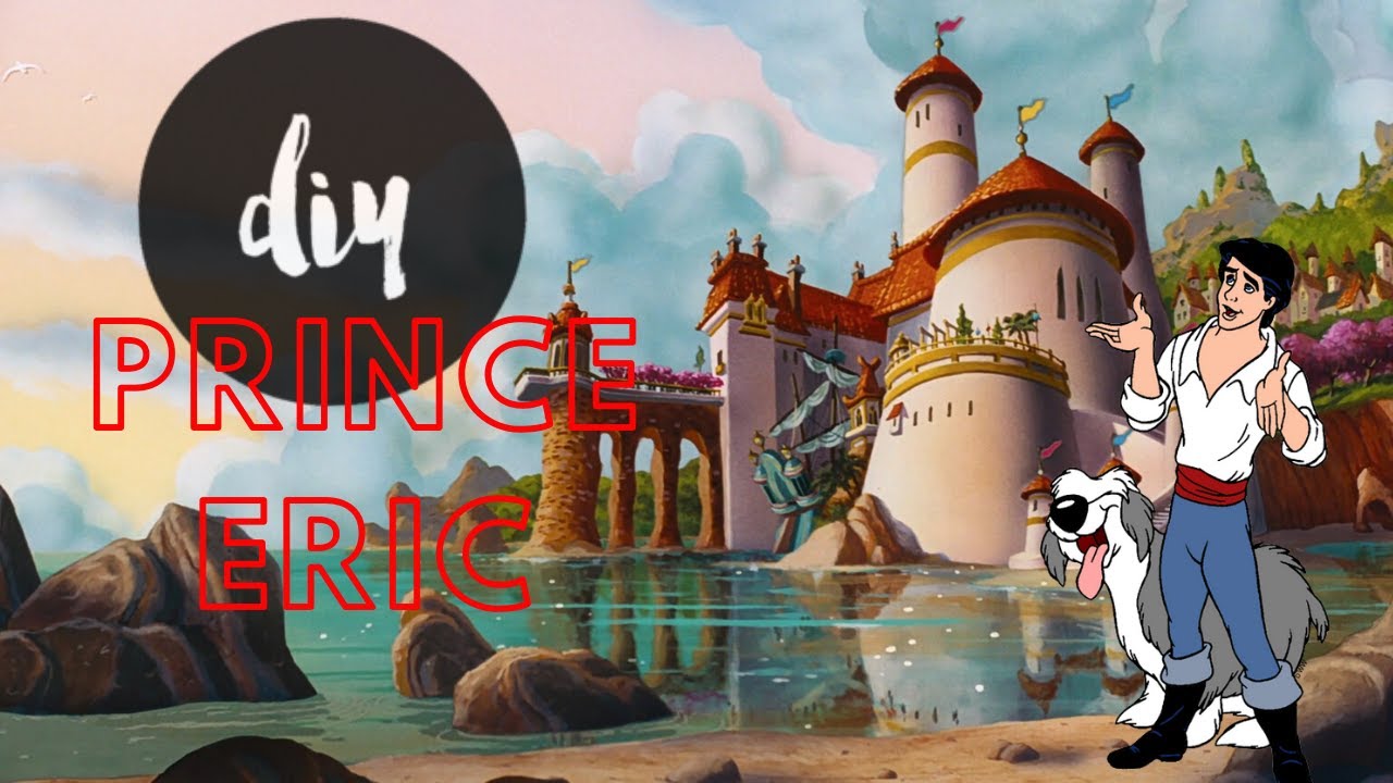 DIY PRINCE ERIC FROM THE LITTLE MERMAID | NO SEWING - YouTube