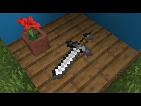 How To Make Items Lay Down Minecraft Bedrock Commands - YouTube