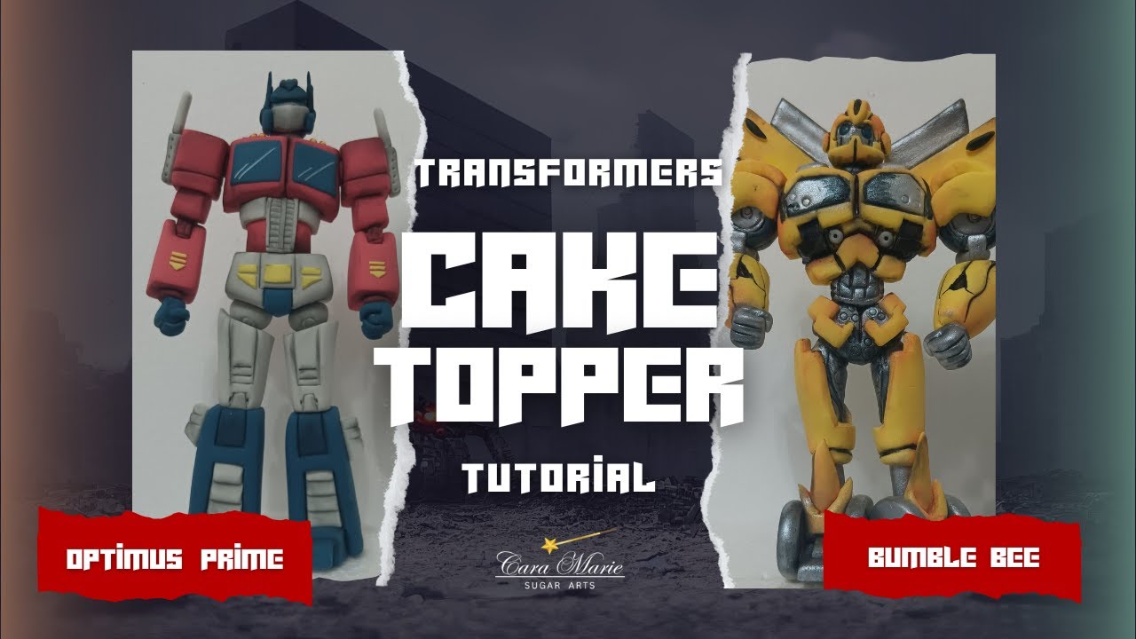 How to make Bumble bee fondant character cake topper tutorial - YouTube