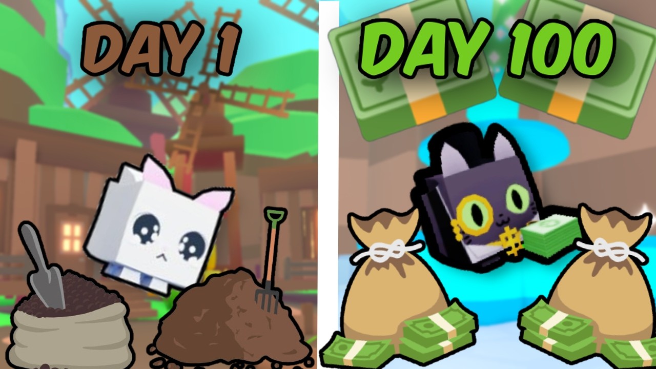 I played Pet Simulator 99 for 100 DAYS! - YouTube