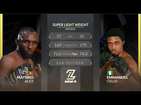 1Zone MMA#2: Alex Matsiko VS Emmanuel Osuji Full Fight - YouTube