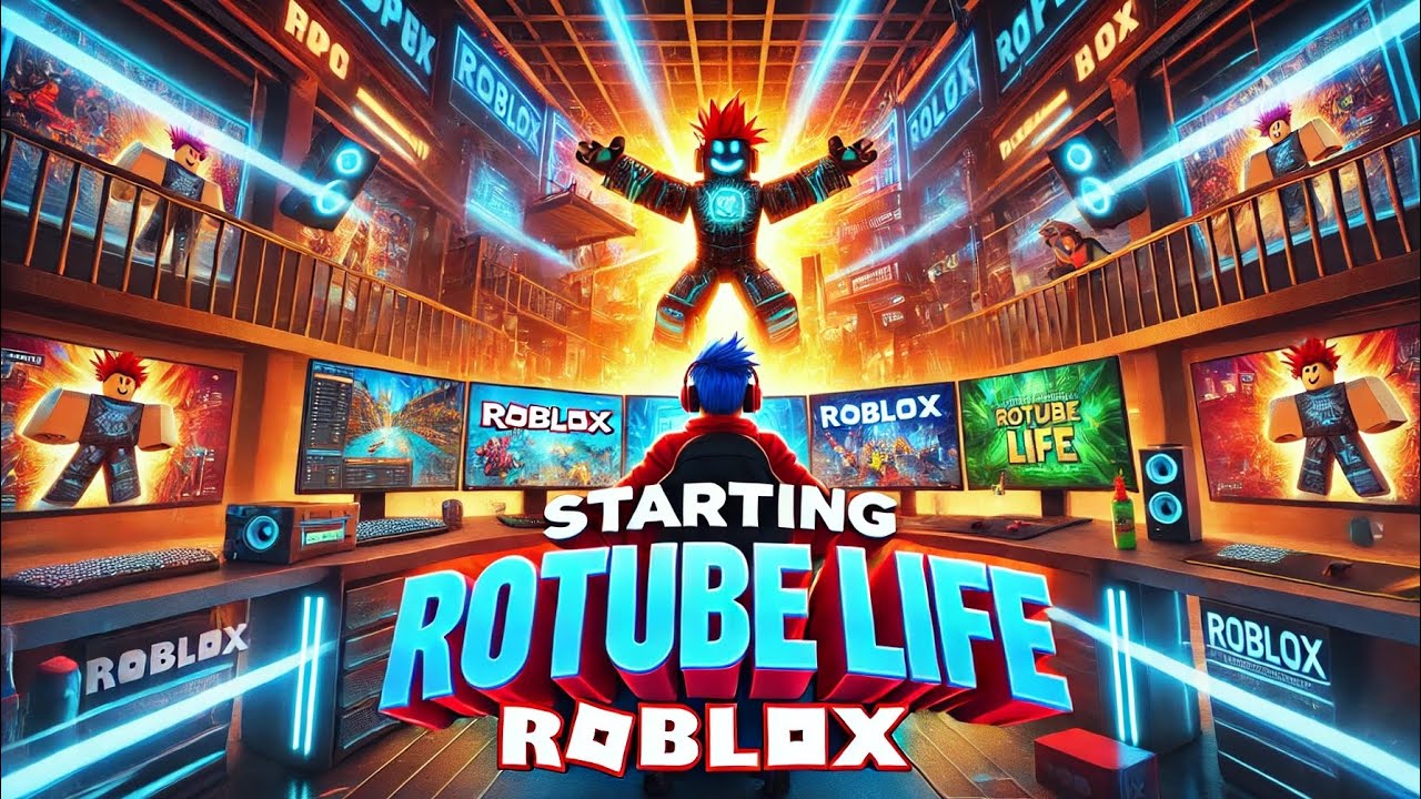 "Becoming a YouTube Star in Roblox RoTube Life!" - YouTube