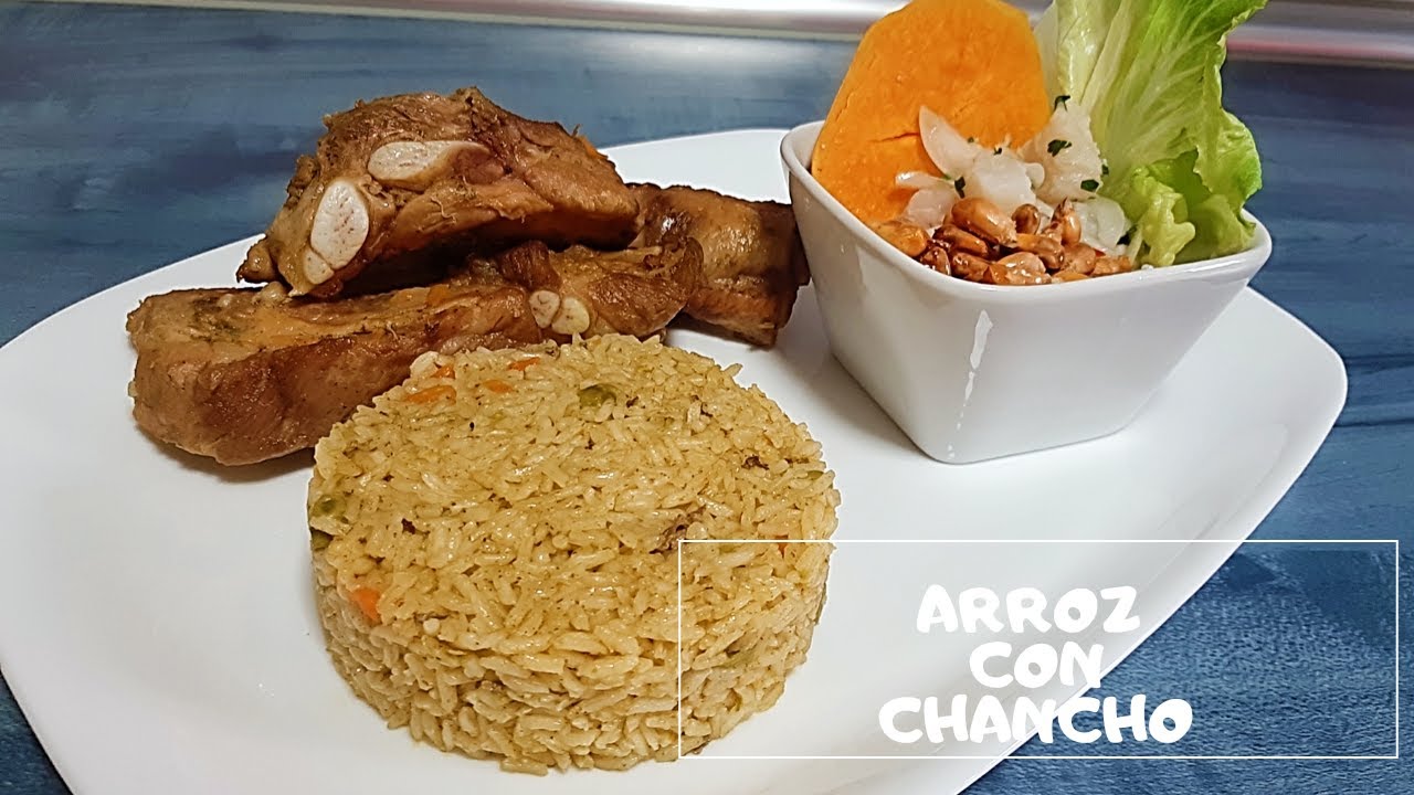COMO PREPARAR ARROZ CON CHANCHO - COMIDA PERUANA | COCINANDO EN FAMILIA ...