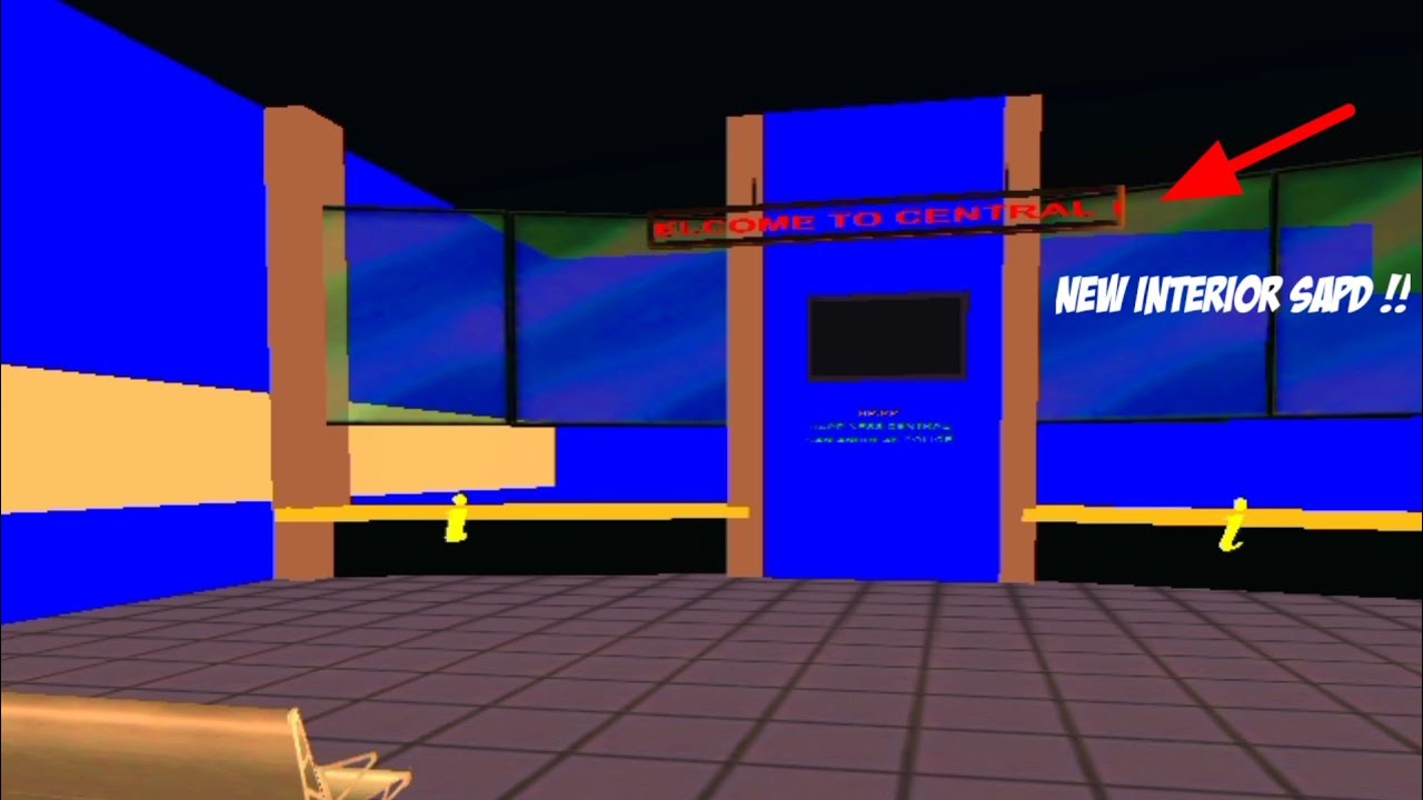 INTERIOR SAPD - GTA SAMP INDONESIA | Happiness Roleplay - YouTube