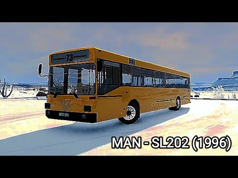 MAN SL202 (1996) in BeamNG #281 - YouTube