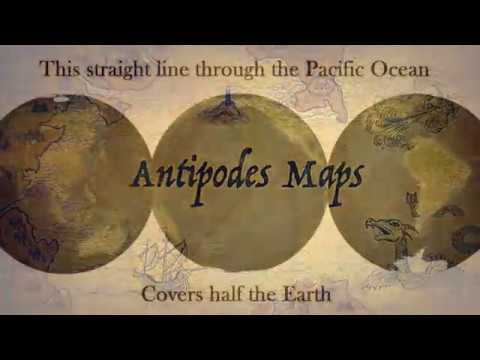 Antipodal Maps - Tunnel to the other side of the world - YouTube