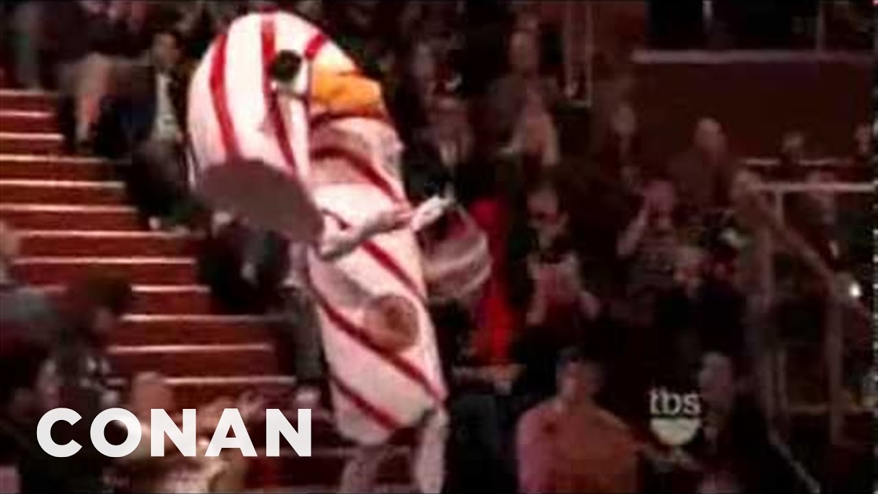 Minty The Candy Cane - TBS Conan Promo | CONAN on TBS - YouTube