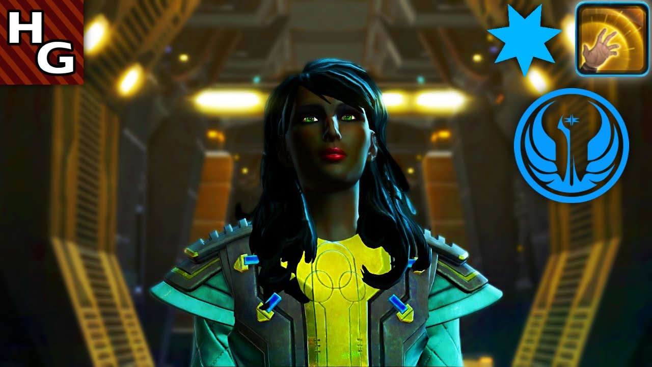 SWTOR Whispers in the Force Jedi Consular [LS Female] - YouTube