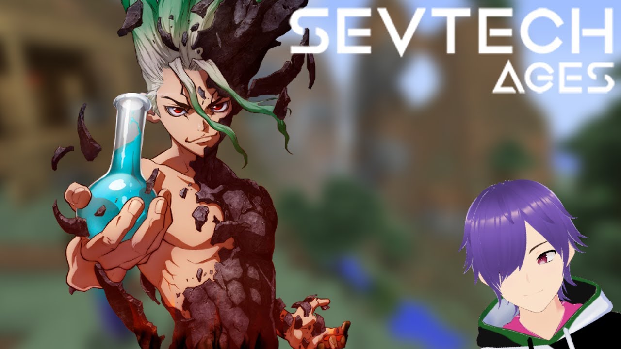 I am the Dr. Stone - Minecraft SevTech Ages of The Sky - YouTube