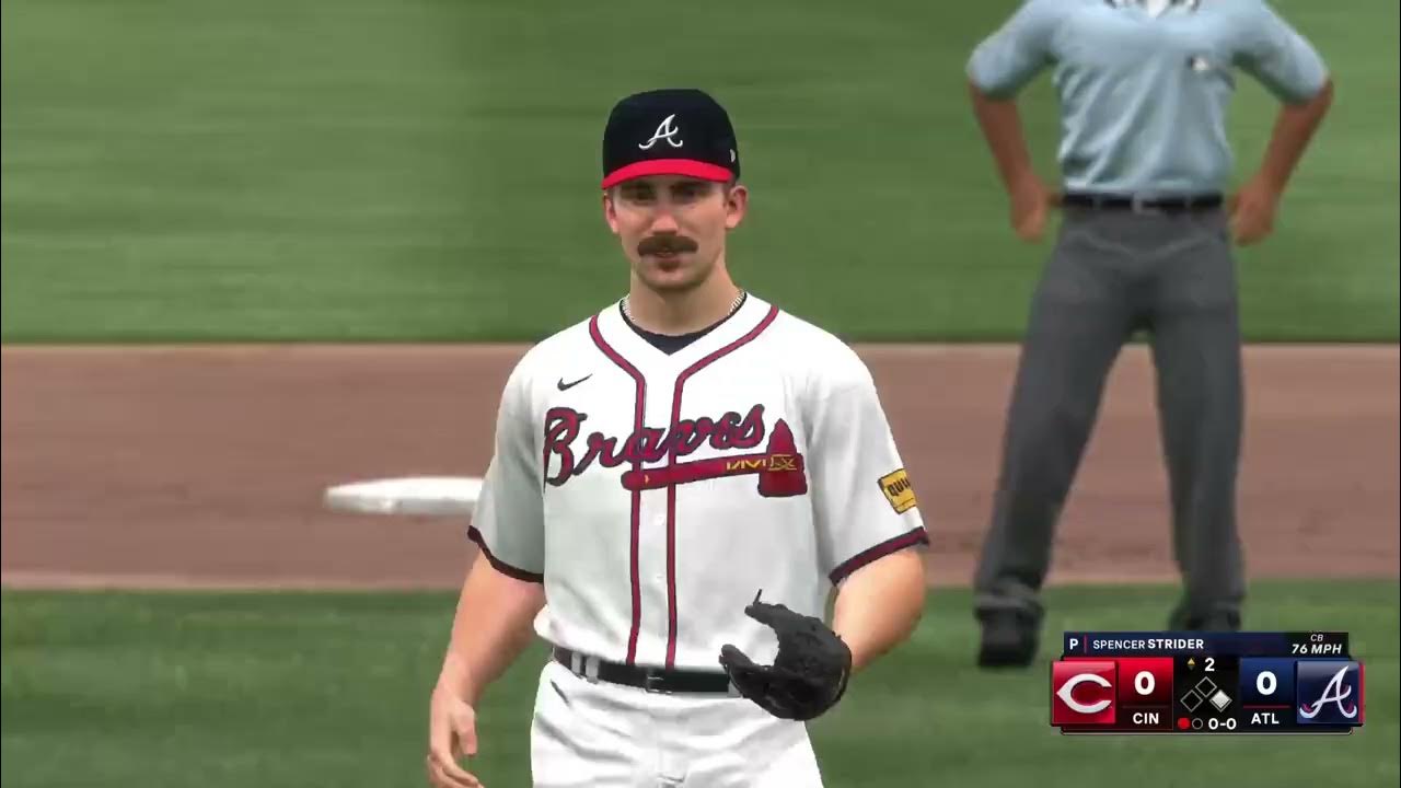 【MLB】#102 シンシナティ・レッズ VS アトランタ・ブレーブス【MLB The Show 24】 - YouTube
