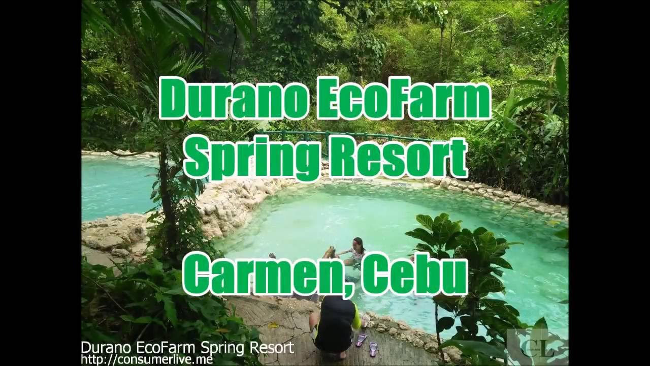 Durano EcoFarm Spring Resort (Carmen, Cebu) 2016 - YouTube