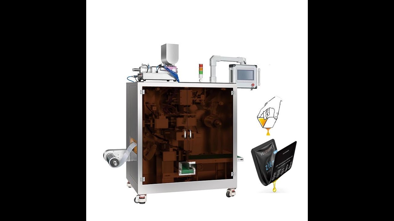 bent squeezer packaging snap & squeeze honey sachet packaging machine ...