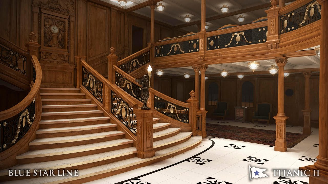 Minecraft Titanic Stair Case Showcase Youtube