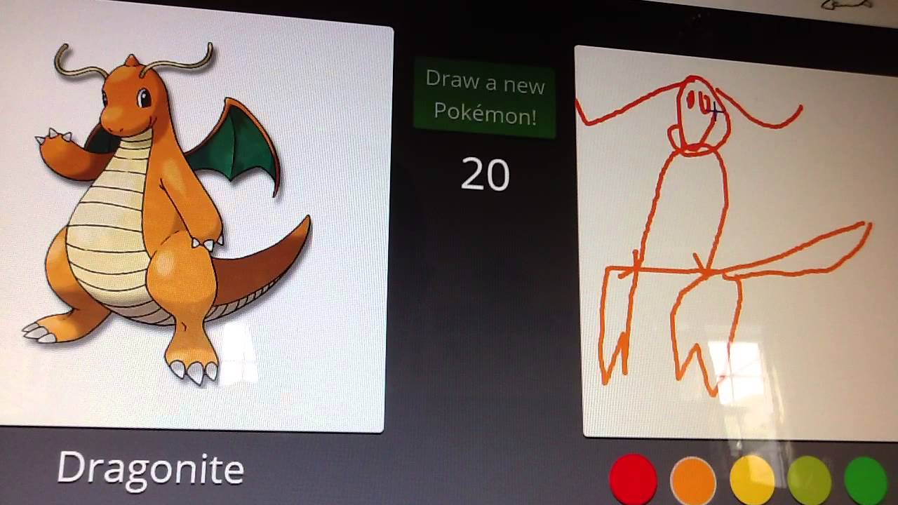Let's play pokedraw - YouTube