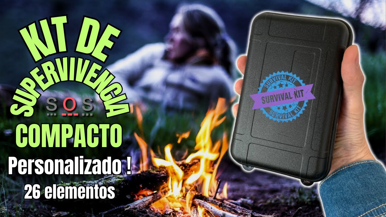 🚩 El Mejor Kit de Supervivencia Compacto 👉 Personalizado! (26 elementos ...
