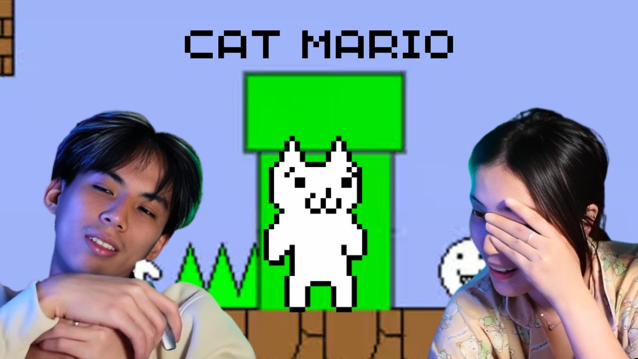 NYOBAIN MAIN GAME YANG BIKIN REZA ARAP EMOSI - CAT MARIO - YouTube