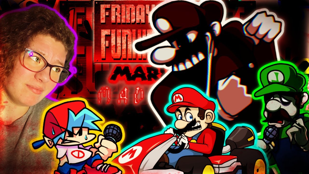 VS MARIO'S MADNESS (P2) | WARP ZONE AND BONUS SONG! | FNF MOD - YouTube