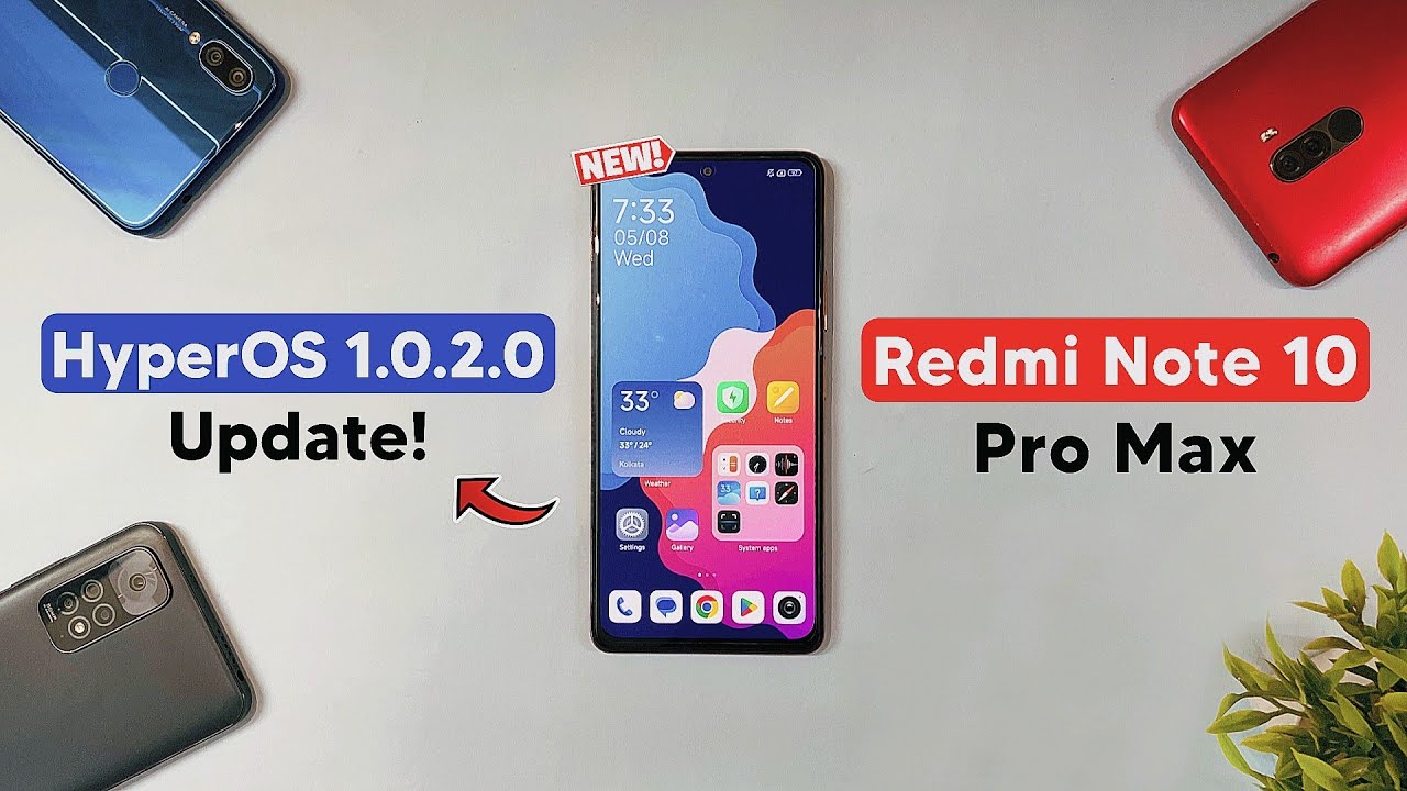 HyperOS 1.0.2.0 for Redmi Note 10 Pro/Max - Update! - YouTube