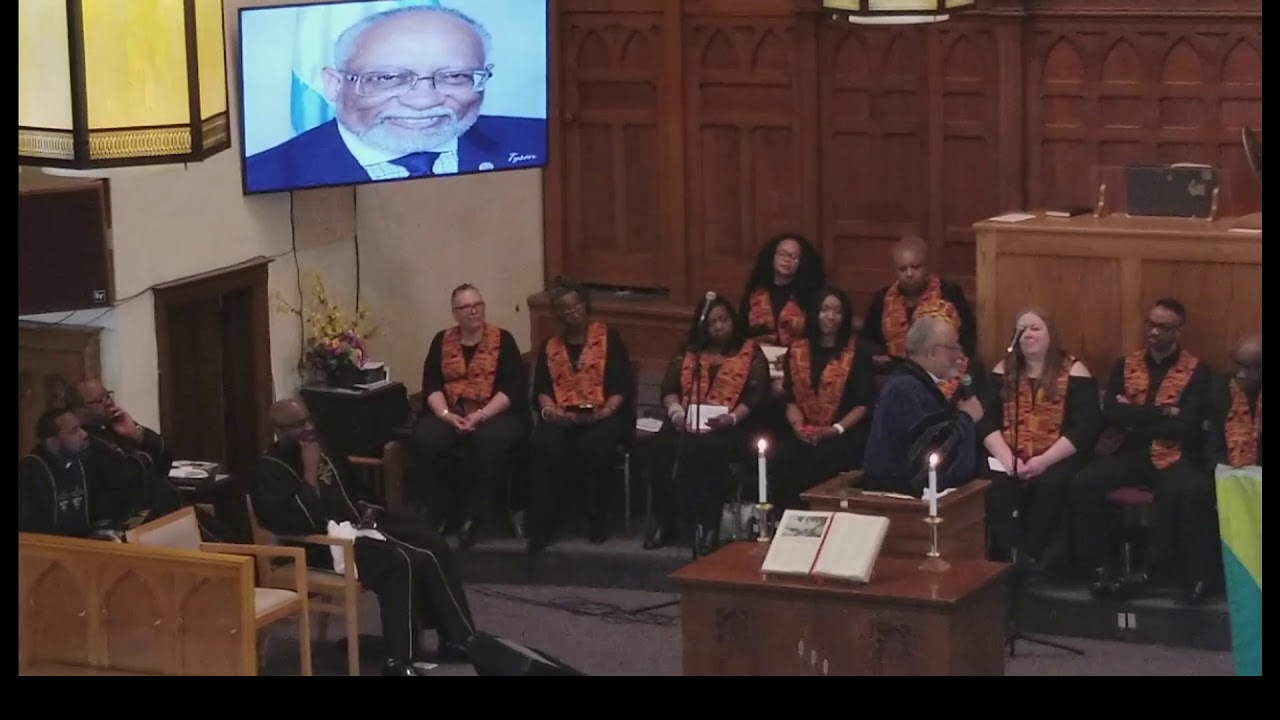 Presiding Elder of North District Chicago Albert D. Tyson III at Grant ...