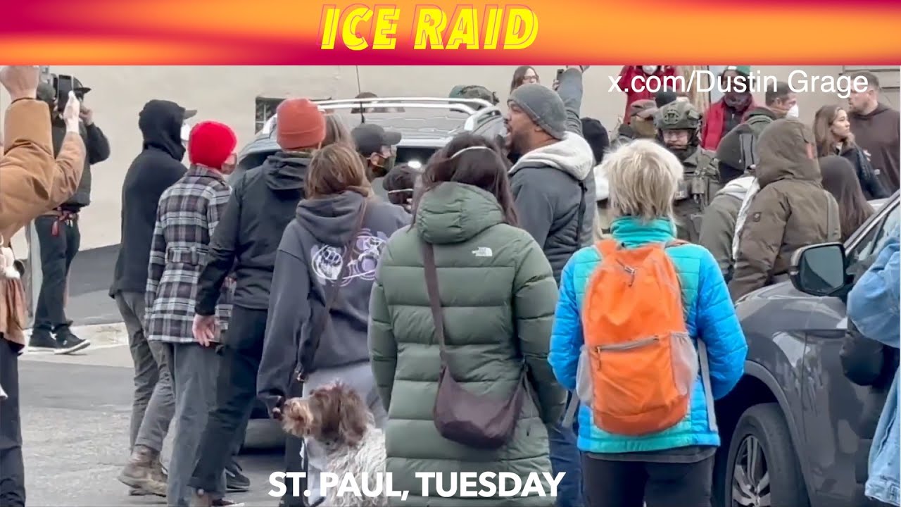 ICE Raid In St. Paul, Minnesota - YouTube