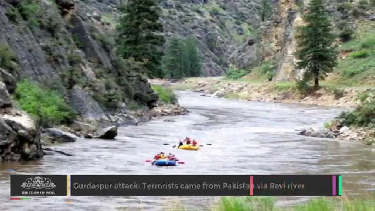 Gurdaspur Attack | Terrorists Came From Pakistan Via Ravi River - YouTube