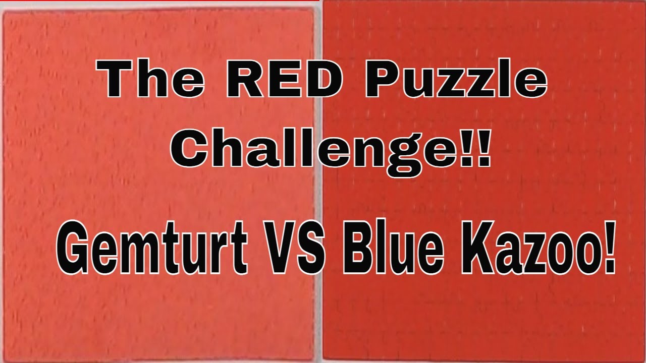 The Red Puzzle Challenge! Gemturt Impossible Magma VS Blue Kazoo Red ...