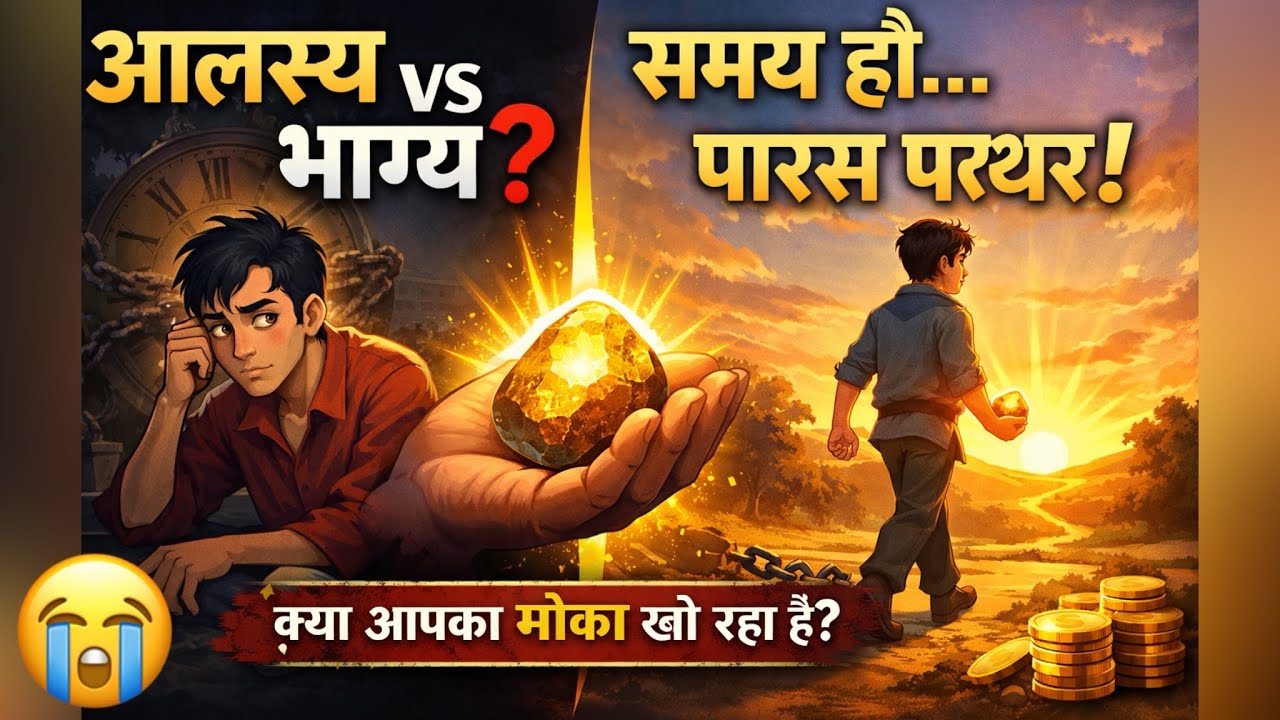 आलस्य ने छीन लिया पारस पत्थर | Time Is The Real Paras Patthar | Life ...