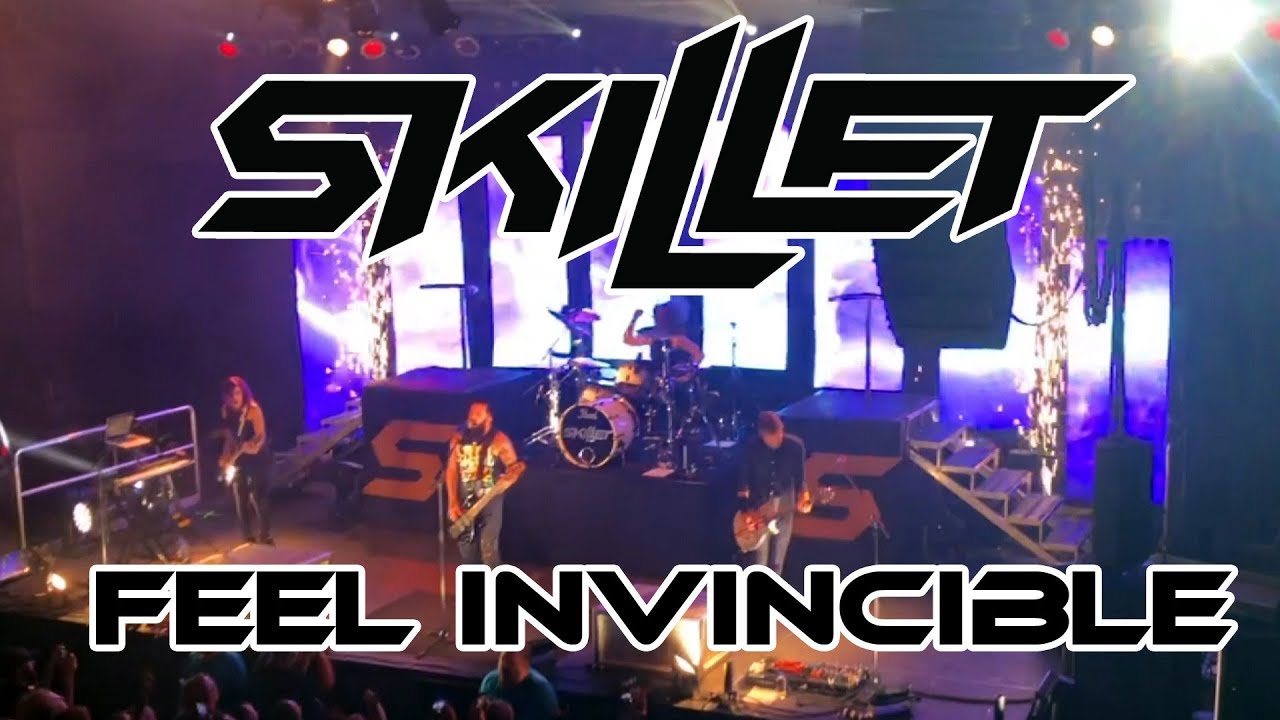 SKILLET - Feel Invincible (LIVE) Sold Out Show in Spokane, WA - YouTube