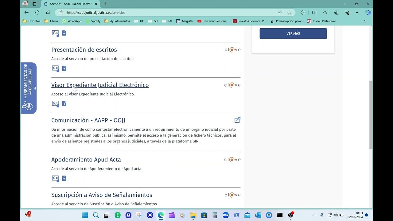 Servicios Sede Judicial Electrónica. Prof. Ingeniero Informático Eduardo Rojo Sánchez - YouTube