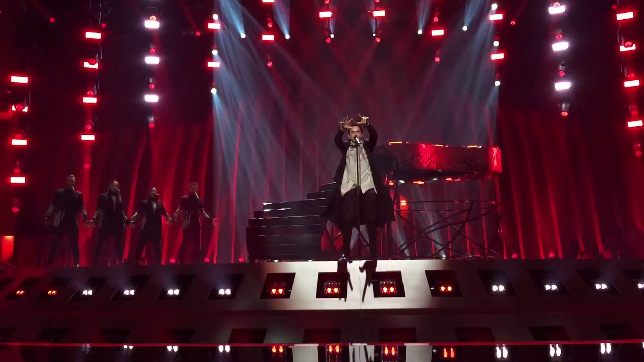MELOVIN - Under the ladder - ESC Ukraine 2018 - rehearsal 09.05.2018 ...