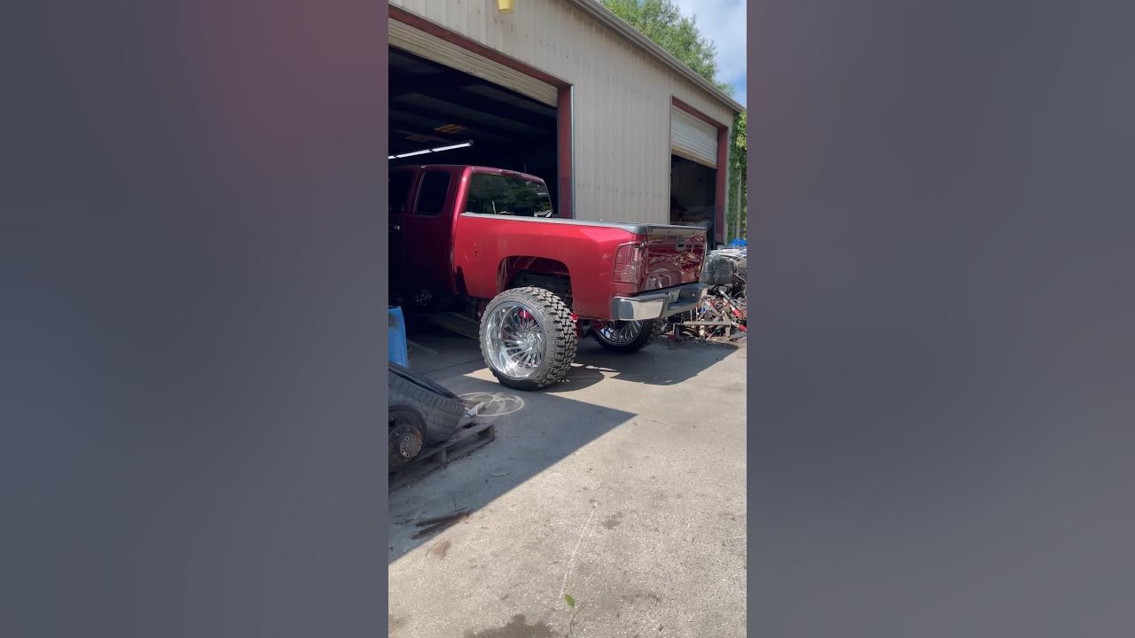 Pulling my Half Ton Truck on 28x16 Forgiato’s out for the First Time!😳 - YouTube