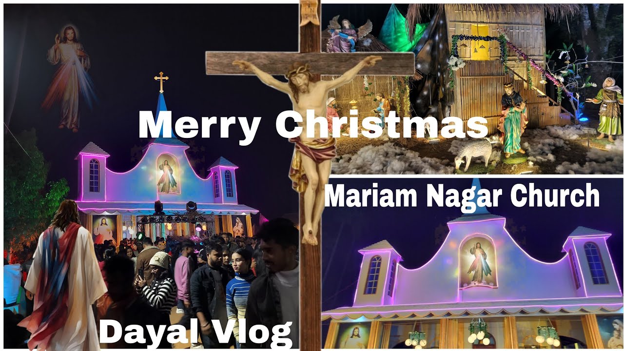 🎄 Christmas 🎁 Mela Berai Mani // Mariam Nagar Church⛪⛪ // Agartala ...