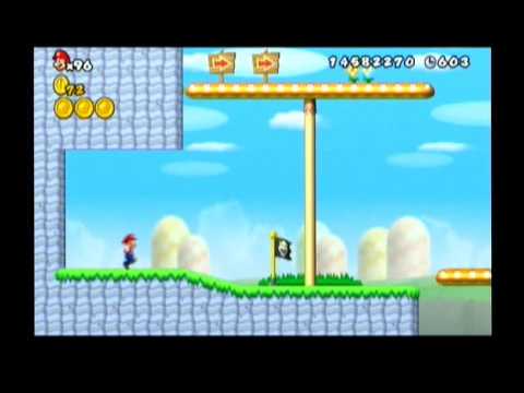 Martboo's NSMBW hack 1-3 - YouTube