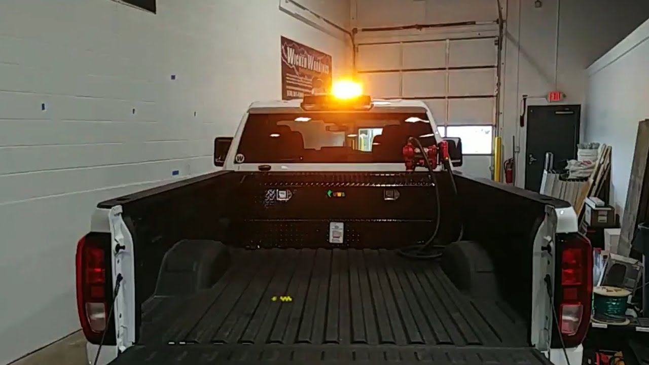 2021 GMC Sierra 2500 HD Mini Light Bar & Acari Talon Drill-Free Mount ...