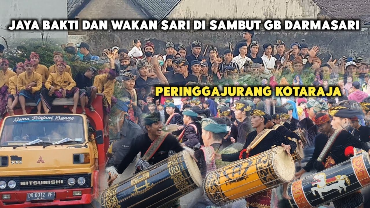 GENDANG BELEQ JAYA BAKTI DAN GB WAKAN SARI DI SAMBUT GB DARMASARI DI ...