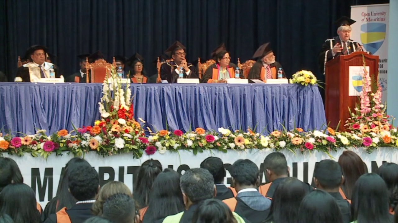 Keynote Address at the Open University Mauritius - YouTube
