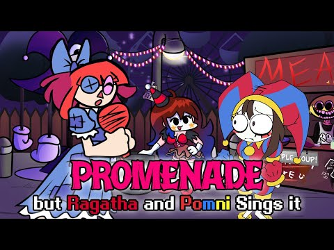 FNF Promenade but Ragatha and Pomni Sings it - FNF The Amazing Digital Circus Mod Cover
