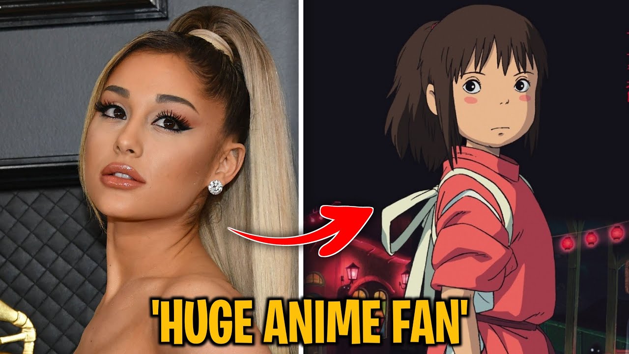 Top 10 Surprising Celebrity Anime Fans - YouTube
