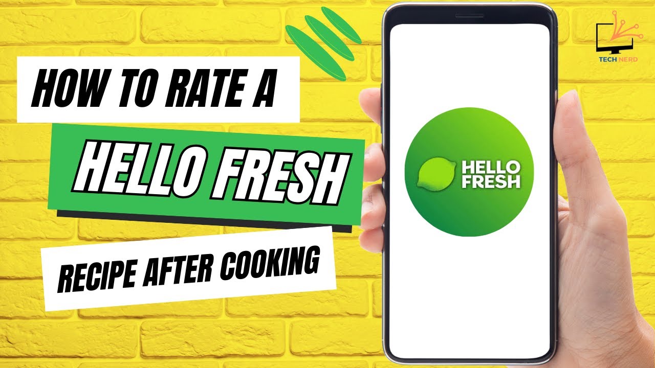 How to Rate a HelloFresh Recipe After Cooking - YouTube