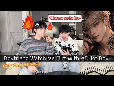 I Created AI Version of My Boyfriend… Then Things Got Spicy *Jealousy Test* [Gay Couple BL]