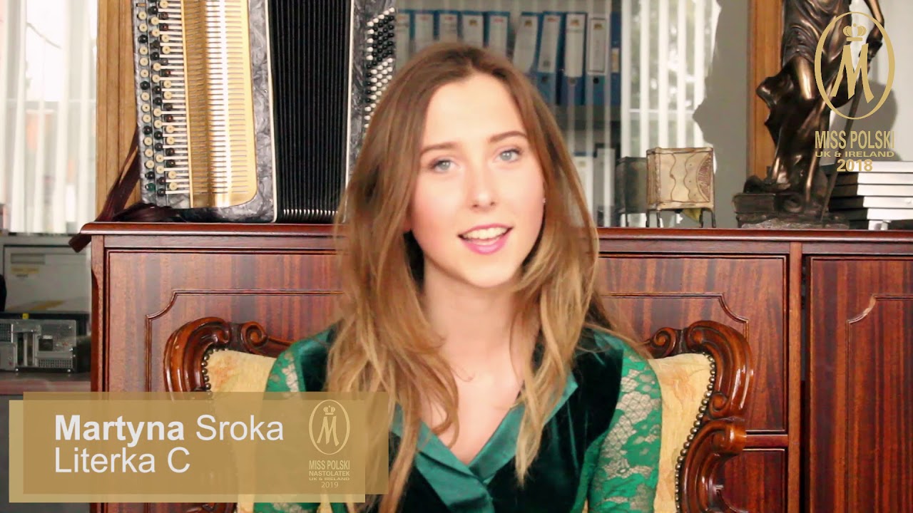 Martyna Sroka (C) - Finalistka Miss Polski Nastolatek UK & Ireland 2019 ...
