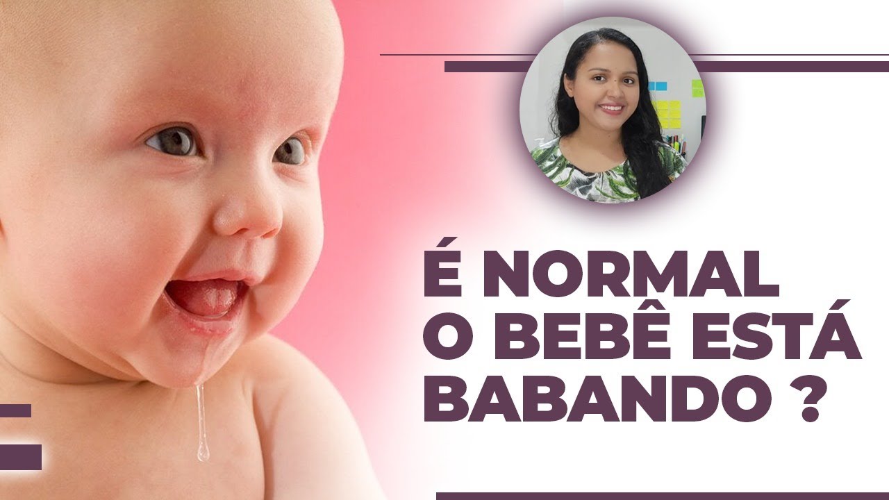 "É NORMAL o bebê ficar BABANDO o tempo todo ?" l Laiane Rodrigues - YouTube