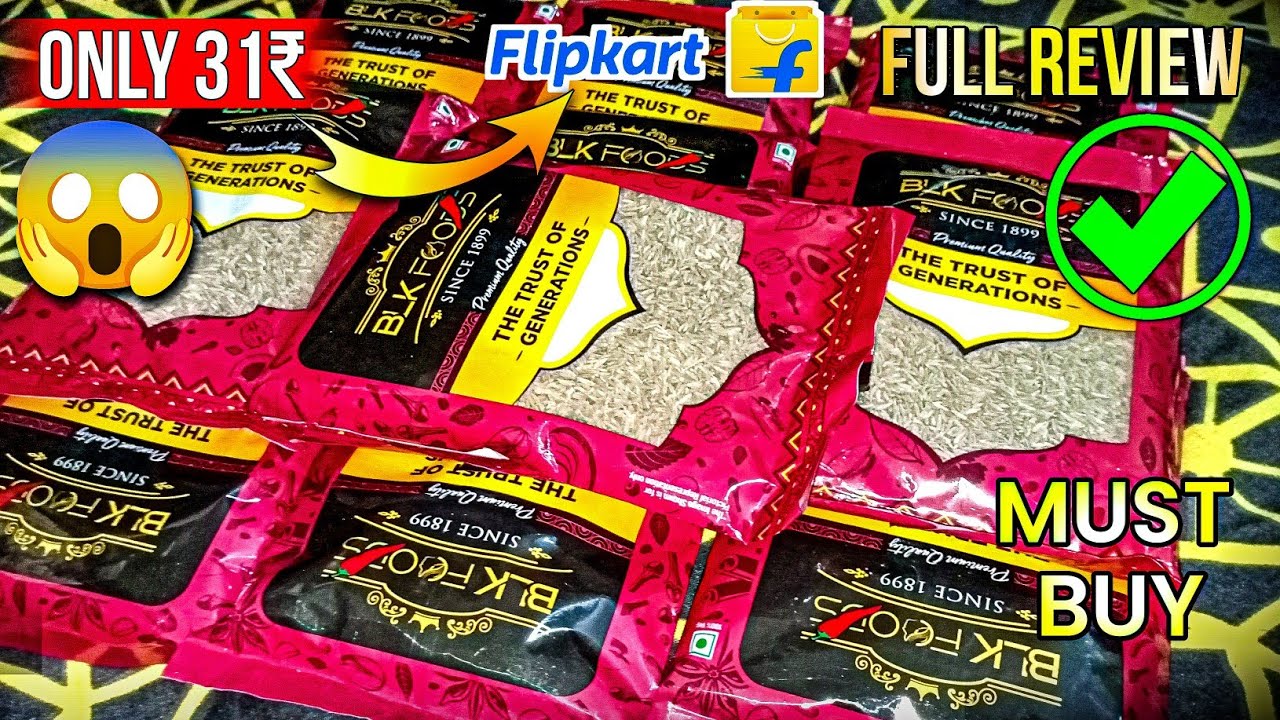 BLK FOODS Daily Cumin Seed Whole (Jeera sabut) (200 g) | Cumin seeds ...