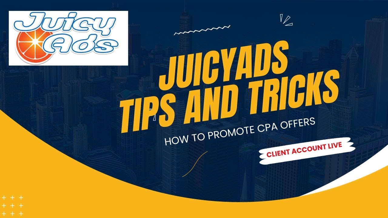 Juicy ads Advertising | Juicy ads tutorial | My client | Juicy ads Setup - YouTube