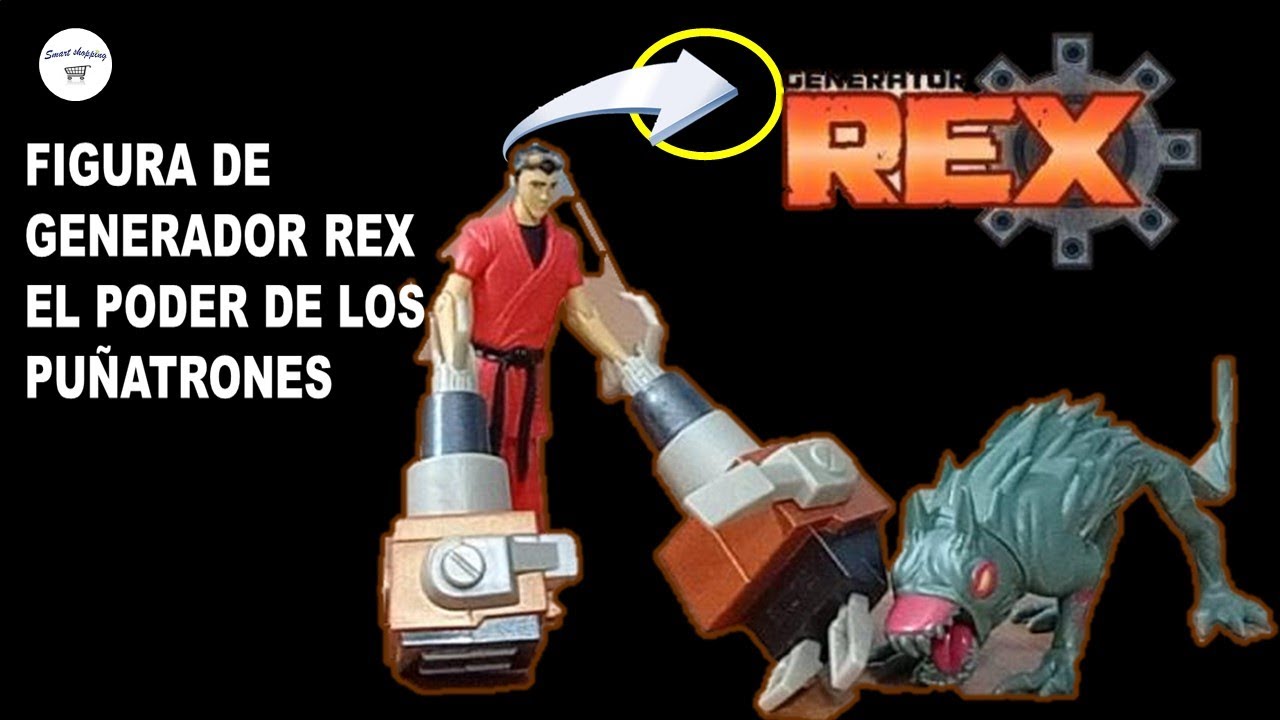 Completa tu colección figura de acción de Generador Rex Puñotrones - YouTube