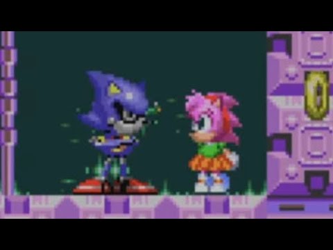 Amy Defeats Metal Sonic and both Mecha Sonics in Sonic Origins - YouTube