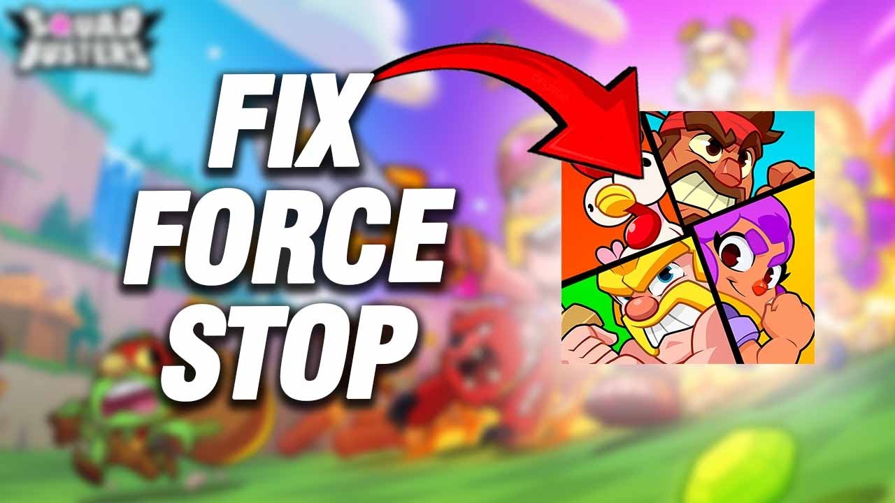 How To Fix Squad Busters App Force Stop | Final Solution - YouTube