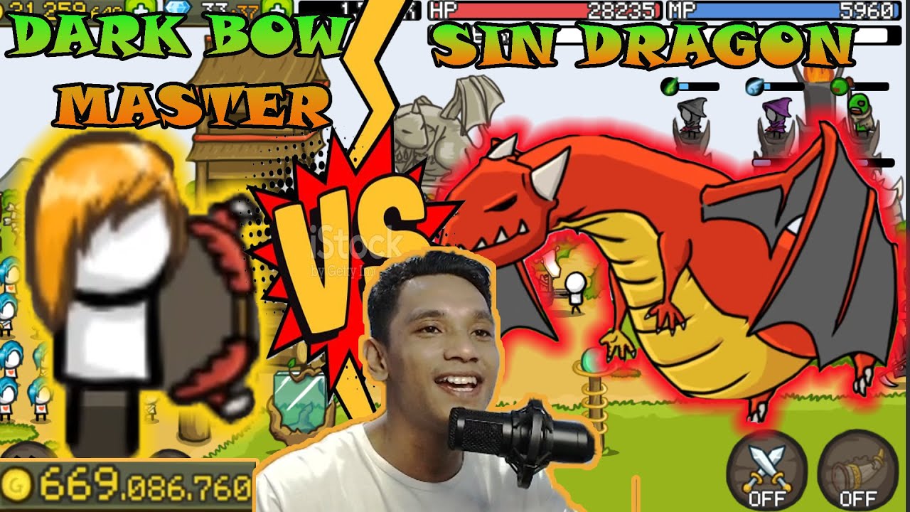 Dark Bow Master VS Sin Dragon | Habiskan 600 jt gold buat menaklukan ...