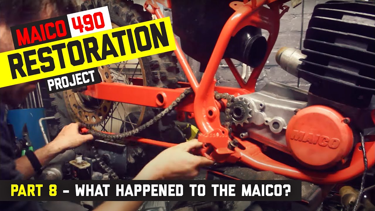 Maico 490 restoration - Part 8, What Happened to the Maico? - YouTube